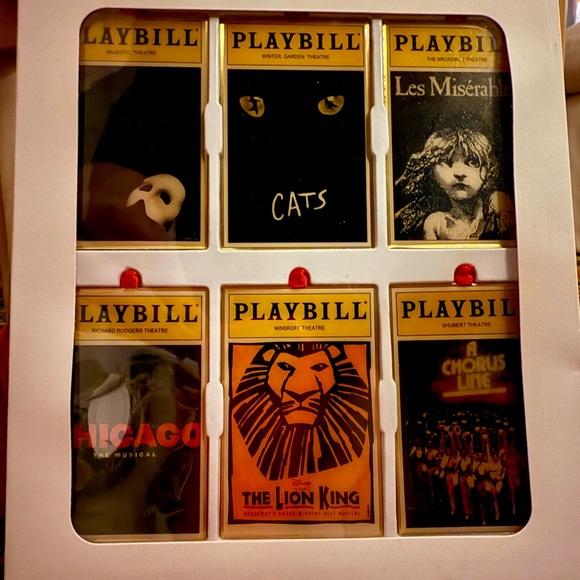 Playbill | Accents | Broadway Playbill Christmas Tree Ornament ...